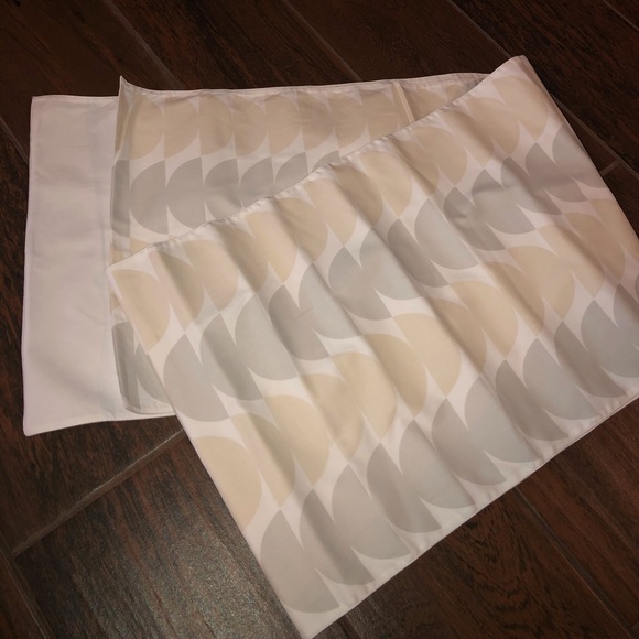 West Elm | Dining | West Elm Cream Grey Table Runner Nwt | Poshmark